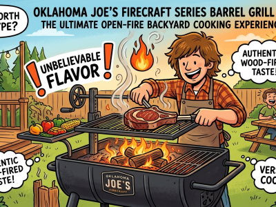 Oklahoma Joe’s Firecraft Series Barrel Grill Review: The Ultimate Open ...